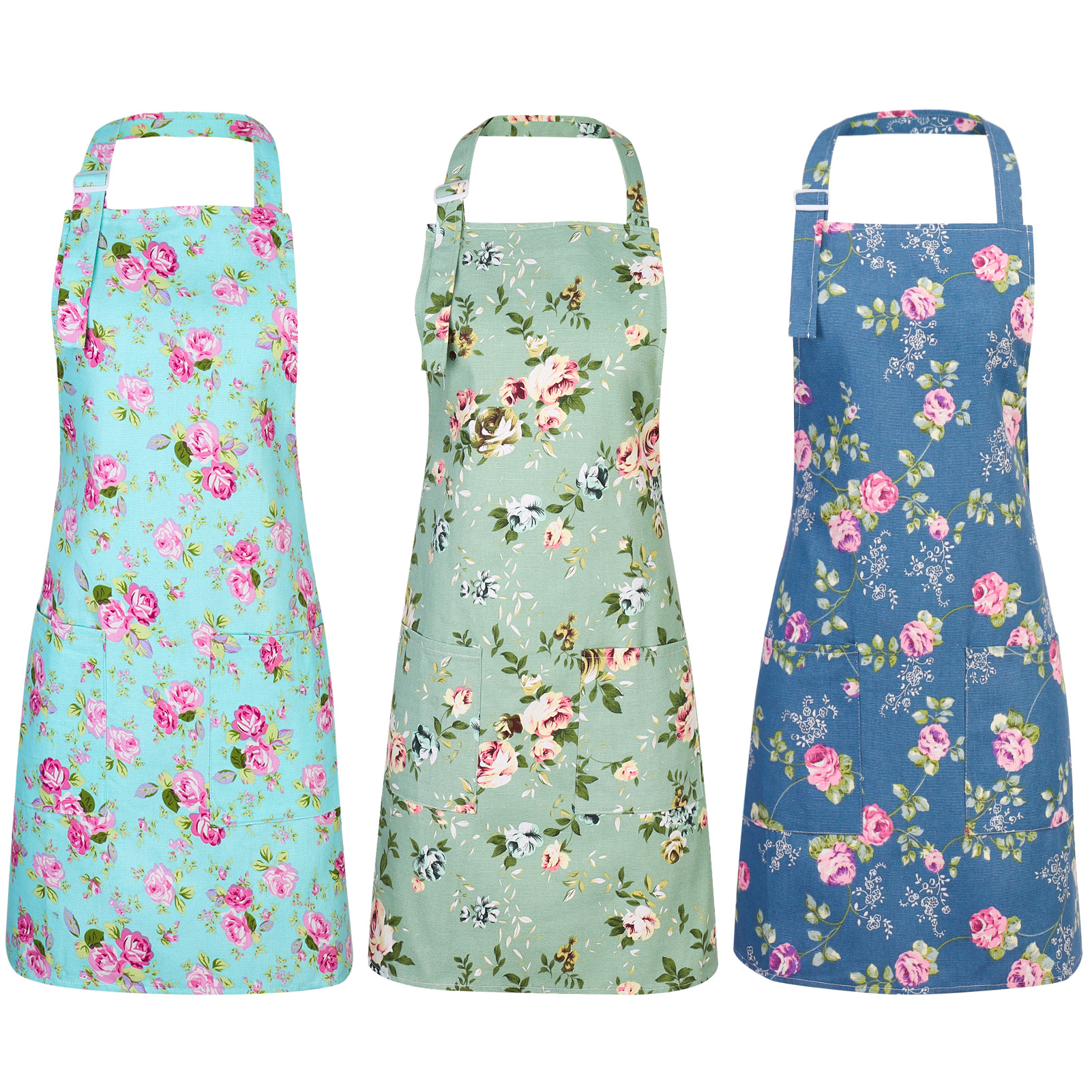 Relax love Cute Apron Polka Dot Aprons Ruffle Side Vintage Cooking ...