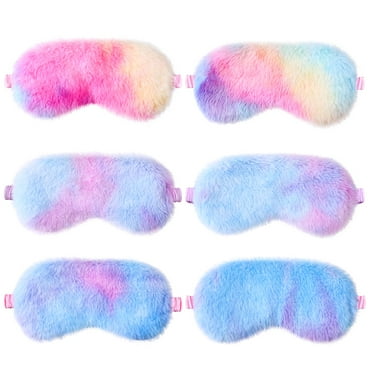 6PCS Sleep Mask Cute Cartoon Eye Mask for Girls Kids Women Eye Covers ...