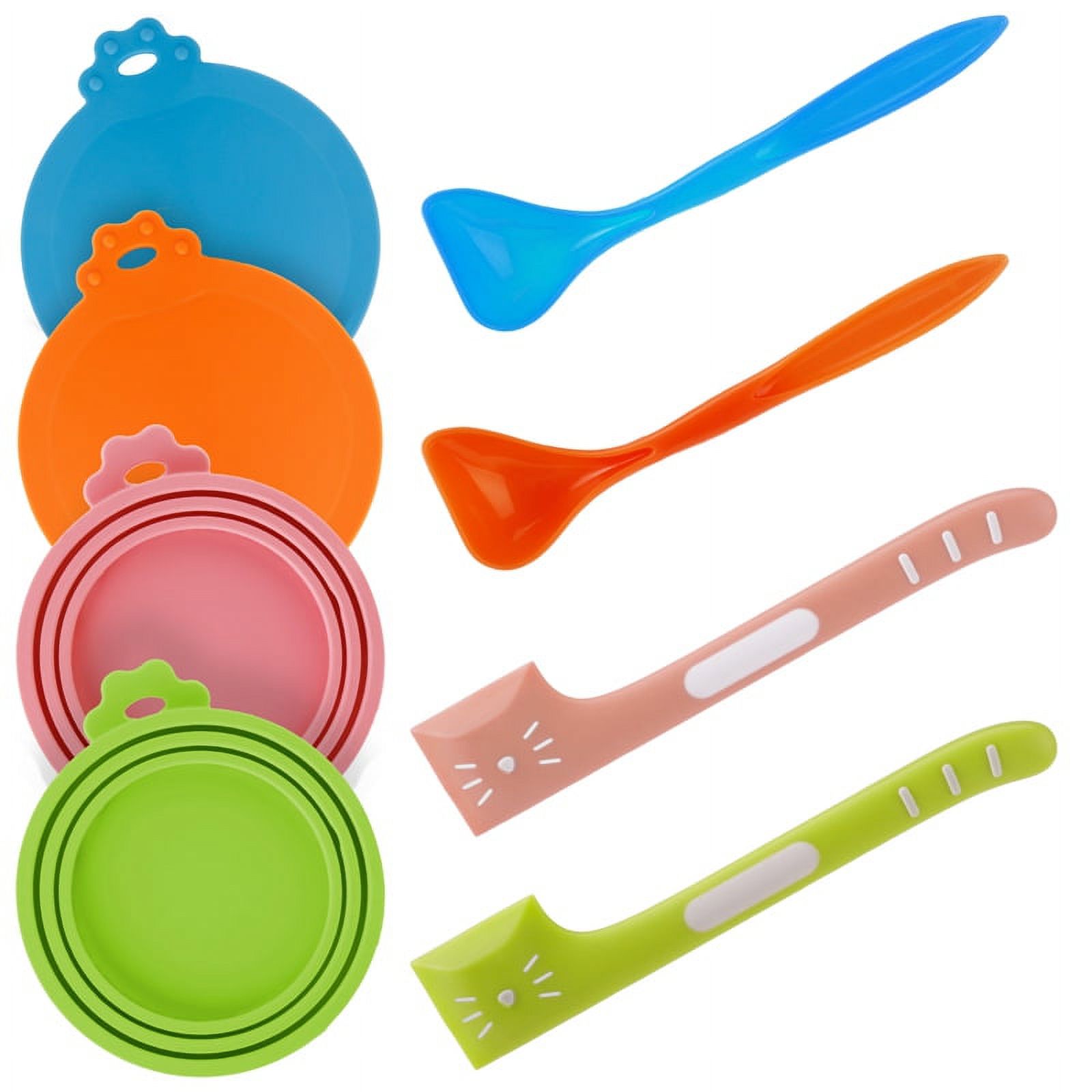 SPRING PARK 3Pcs/Set Pet Can Covers/Universal PP Free & Dishwasher Safe ...