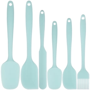 Jeexi Silicone Cooking Utensil Set, 6 Pack, Food Grade, Heat Resistant ...