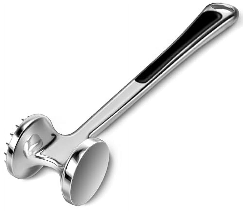 AOWOTO Meat Tenderizer Hammer Mallet Tool Pounder For Tenderizing Steak ...