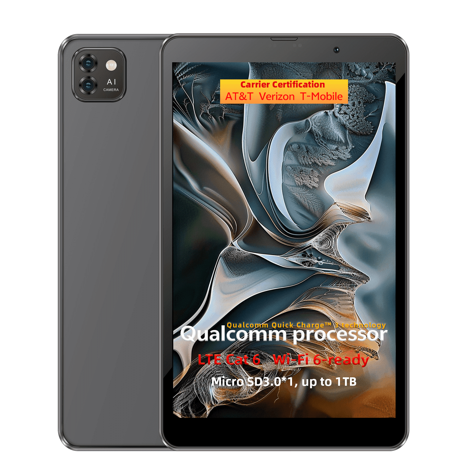 AOZORA A83 Smart Tablet 8-inch Qualcomm CPU Quick Charge™ 3.0 5000mAh ...