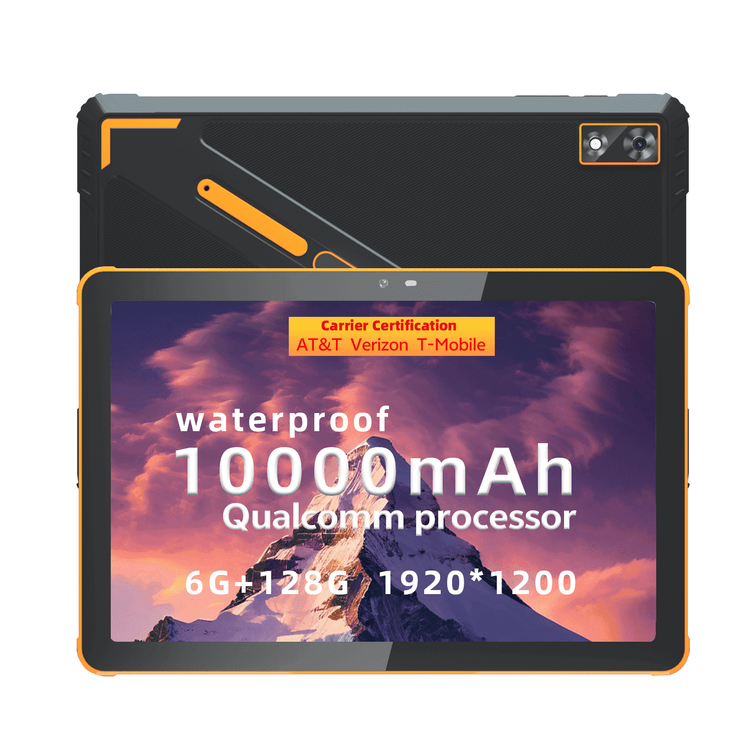 Aozora K101 Active Android Rugged Tablet Qualcomm CPU 10.1-inch ...