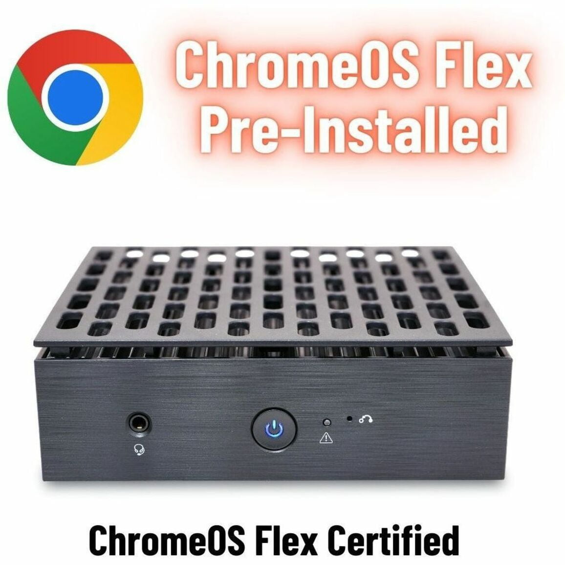 AOpen ACE Mini Chromebox Desktop Computer, Intel Celeron N6210, 4GB RAM ...