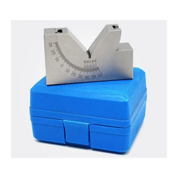 AP-46 Precision 0-60 Degree Angle Plate,Adjustable Angle Gauge V Block ...