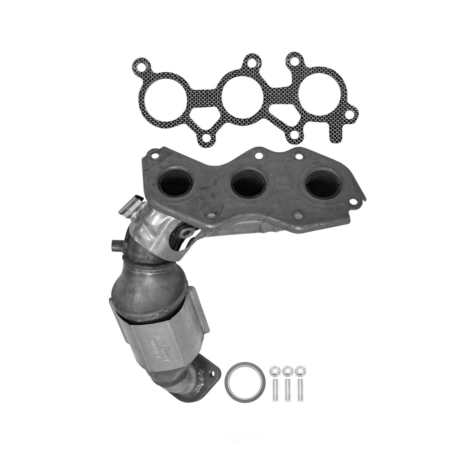 AP 641464 Catalytic Converter with Integrated Exhaust Manifold Fits ...