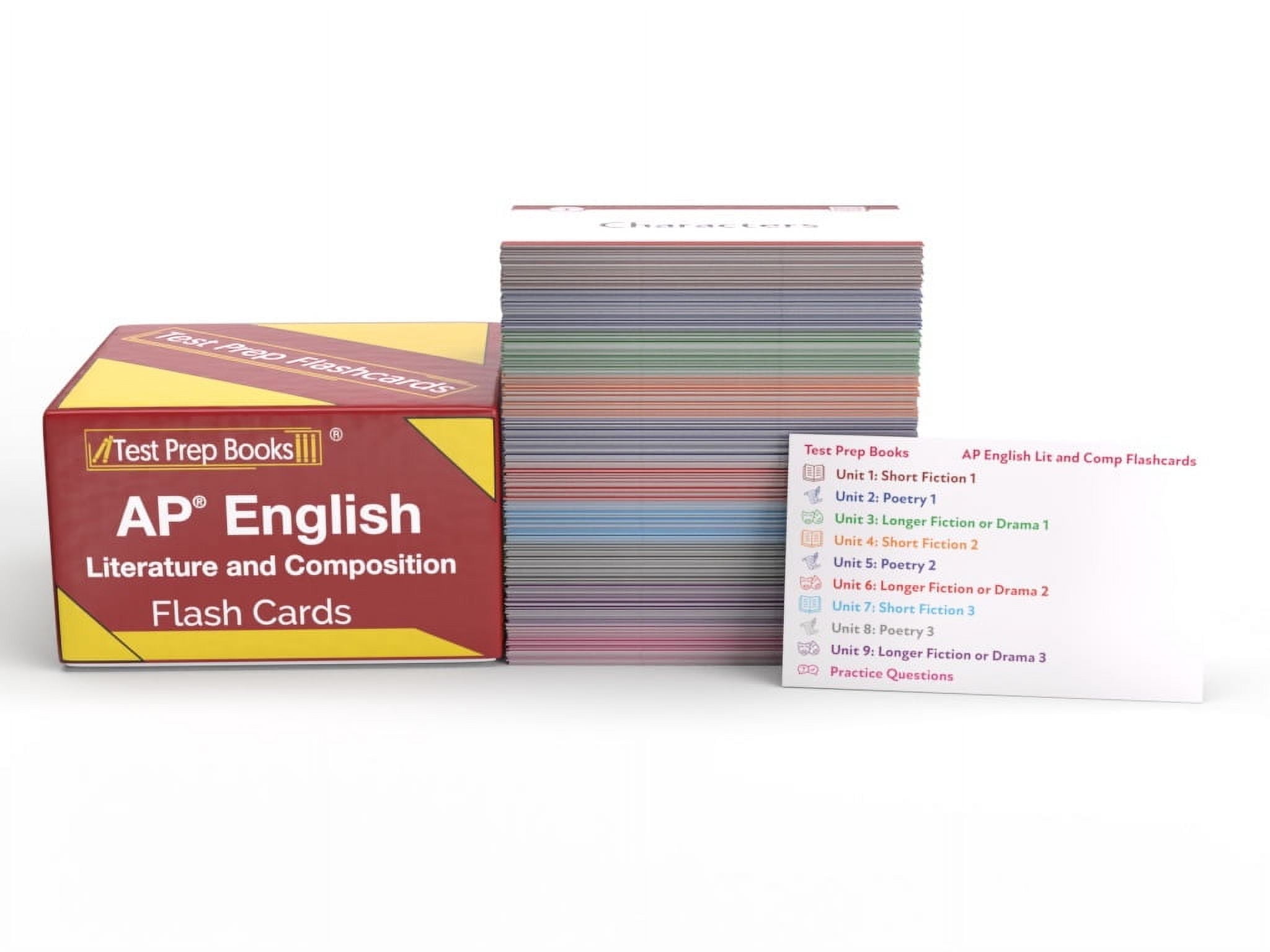 AP English Literature and Composition Study Cards 2025-2026: AP English ...