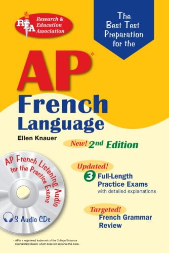 Pre-Owned AP French Language Exam [With 3 CDs] (Test Preps) Paperback ...