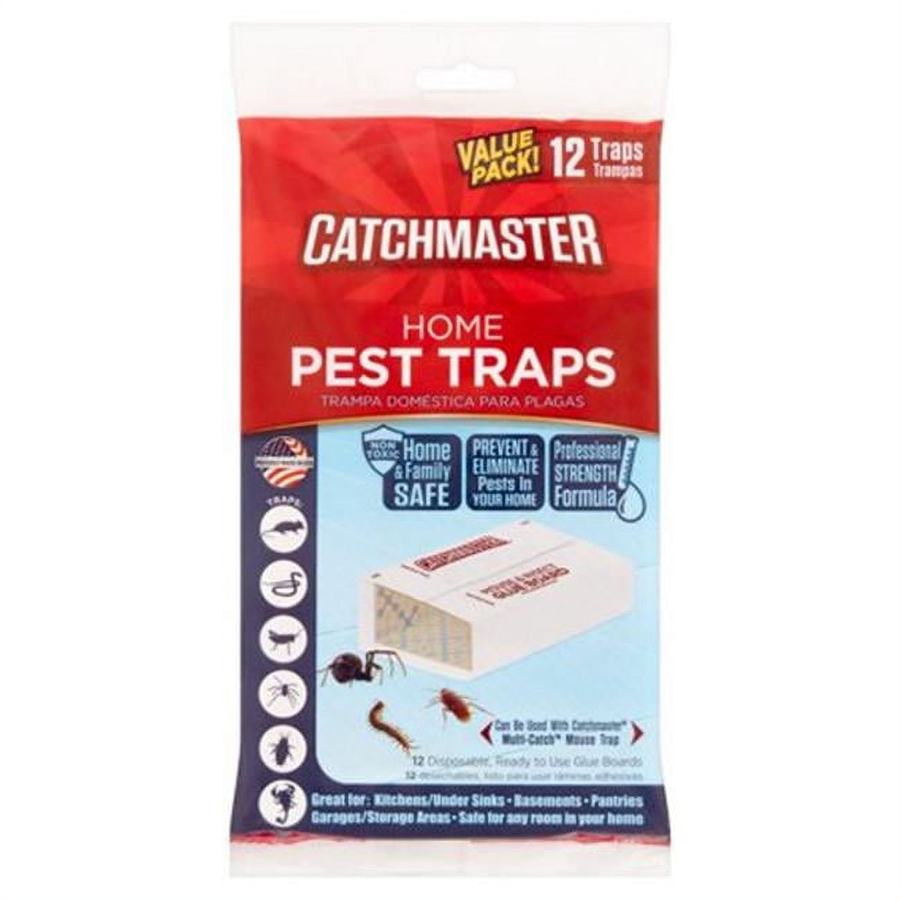 AP&G Catchmaster Value Pack Home Pest Traps - 12 Count - Walmart.com