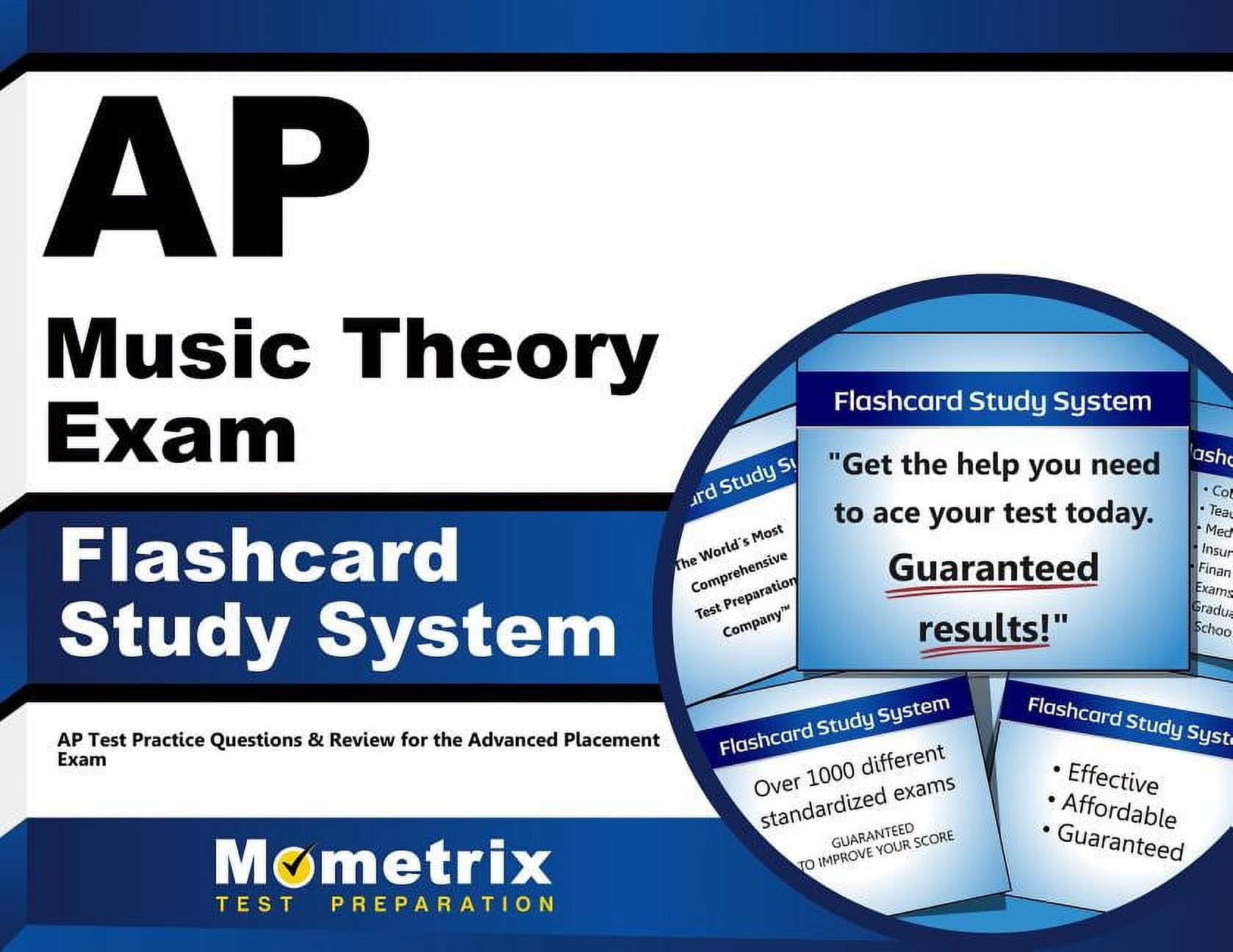 AP Music Theory Exam Flashcard Study System : AP Test Practice ...