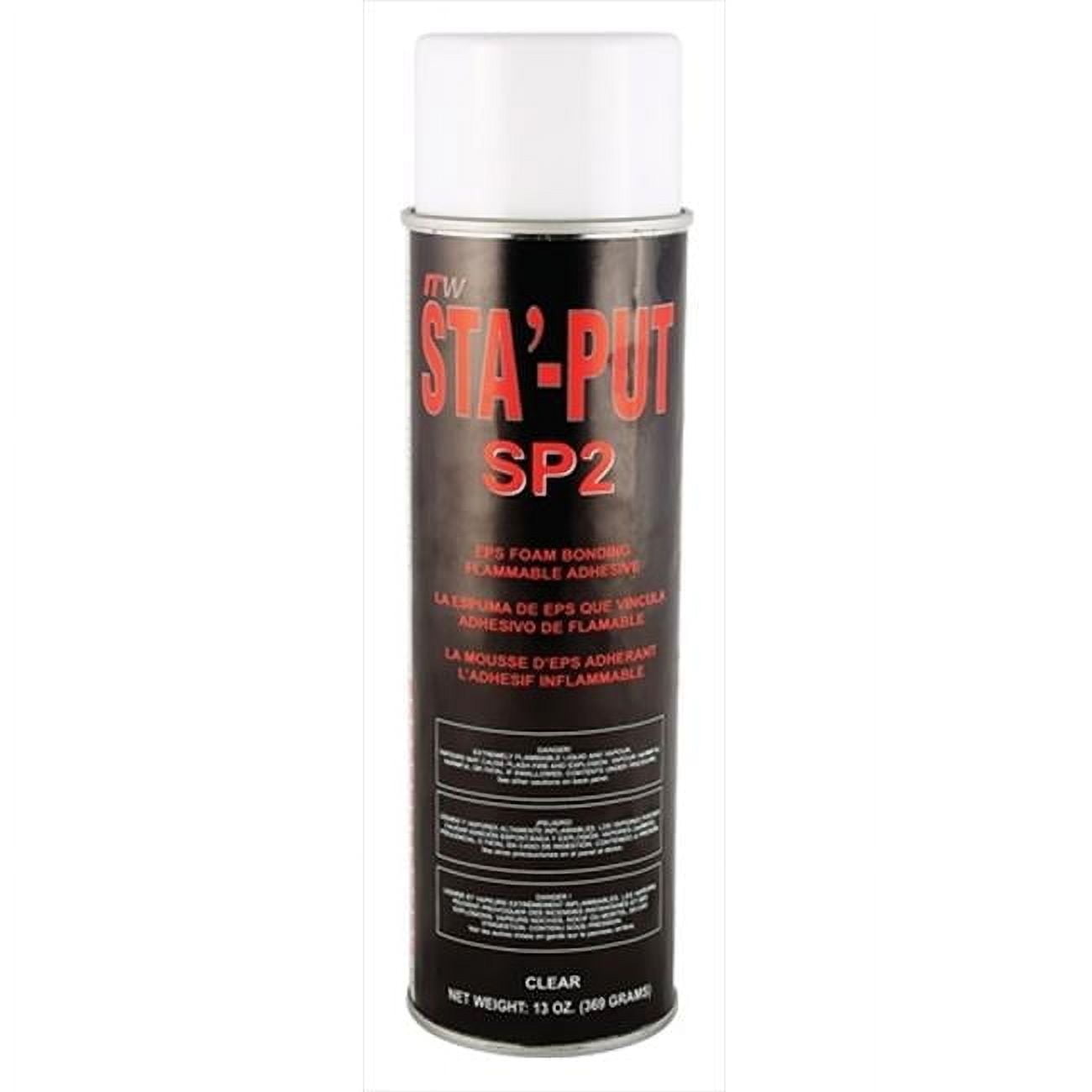AP PRODUCTS SP213ACC Sta-Put Ii Polystyrene Foam Spray Adhesive 13 Oz ...
