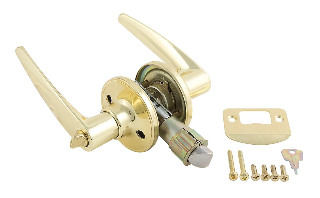 AP Products 013-231 Brass Lever Style Privacy Lock - Walmart.com