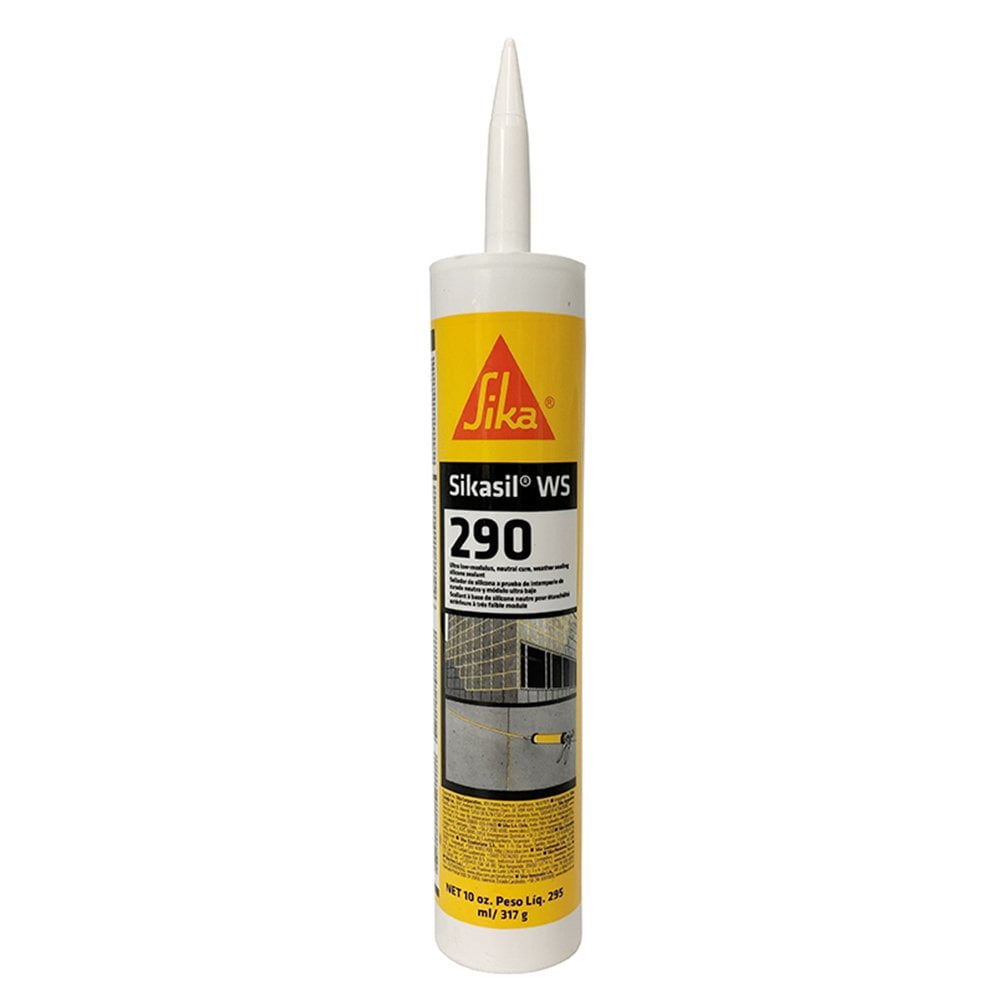 AP Products 017-412128 - SikaSil WS-290 10 oz. Silicone Non-Sag Black ...
