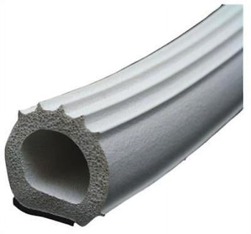 AP Products 018-1097 1" x 1" Ribbed D Seal With Tape - White - Walmart.com