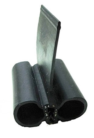 Ap Products 018-478-35 Slide-On Clip Double Bulb Seal With Wiper - 2" X ...