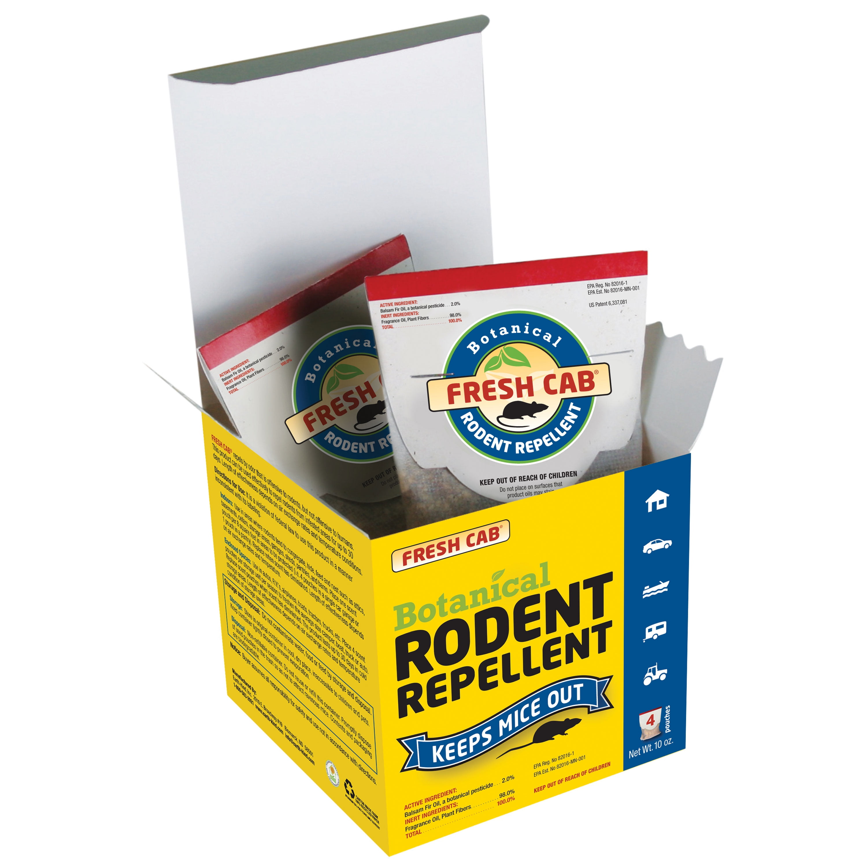 AP Products 020-126 Rodent Repellent - Walmart.com