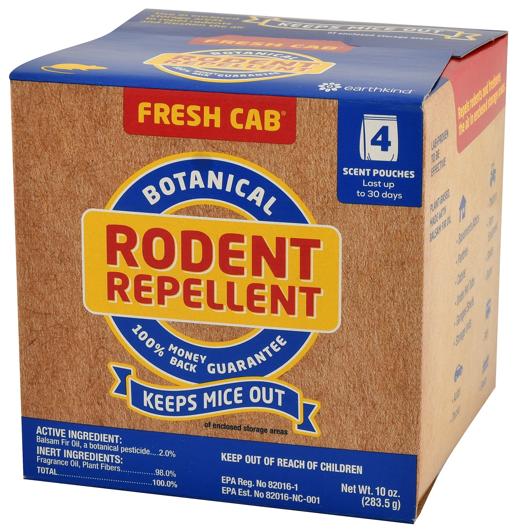 AP Products Natural Rodent Repellent, Rat and Mice Deterrent - 020-126 ...