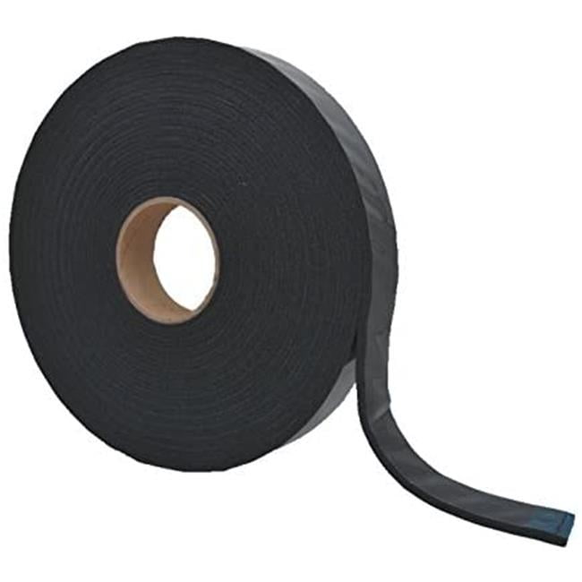 AP Products Black Cap Tape 0.25 x 1.5 in. x 30 ft with Mylar Tab ...
