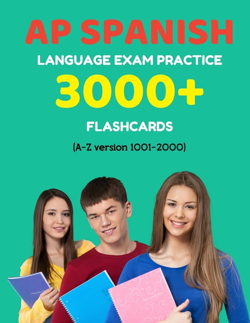 AP Spanish Language Prep Flash Cards: AP Spanish language exam Practice ...