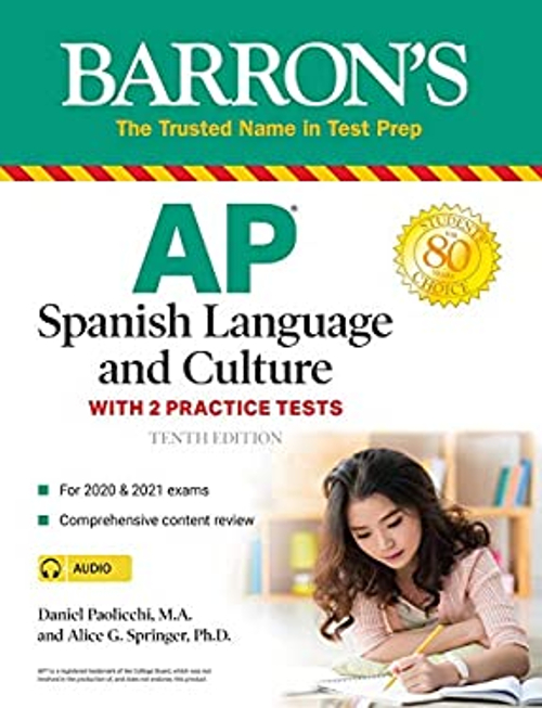 Pre-Owned AP Spanish Language and Culture: With 2 Practice Tests ...