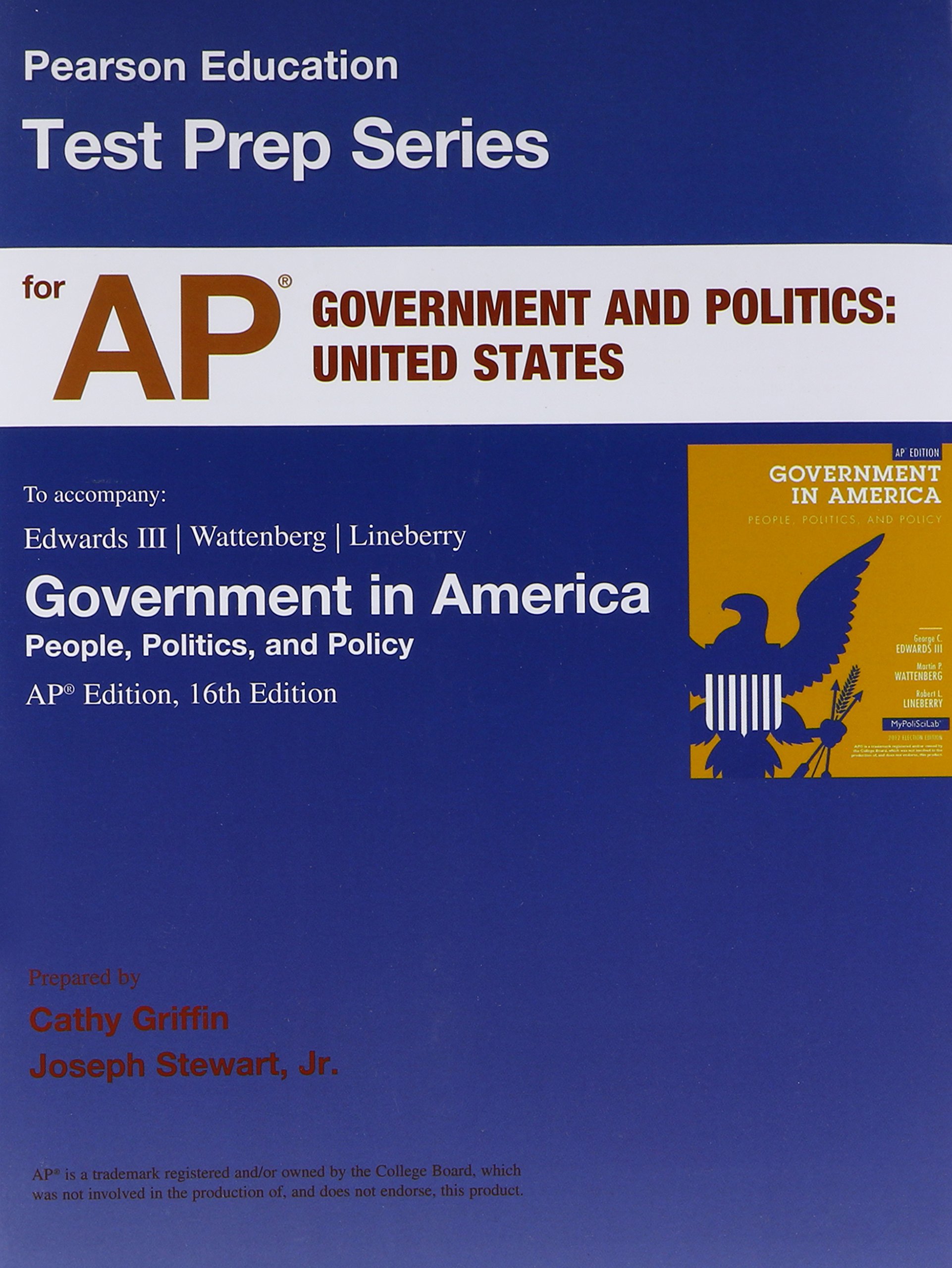 AP* Test Prep Workbook for Government in America: People, Politics, and ...