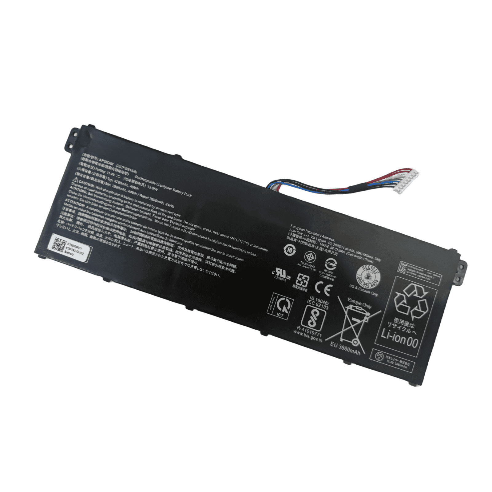 AP18C4K New Battery for Acer Aspire 5 A515-43 A515-44 A515-54G SP314 ...