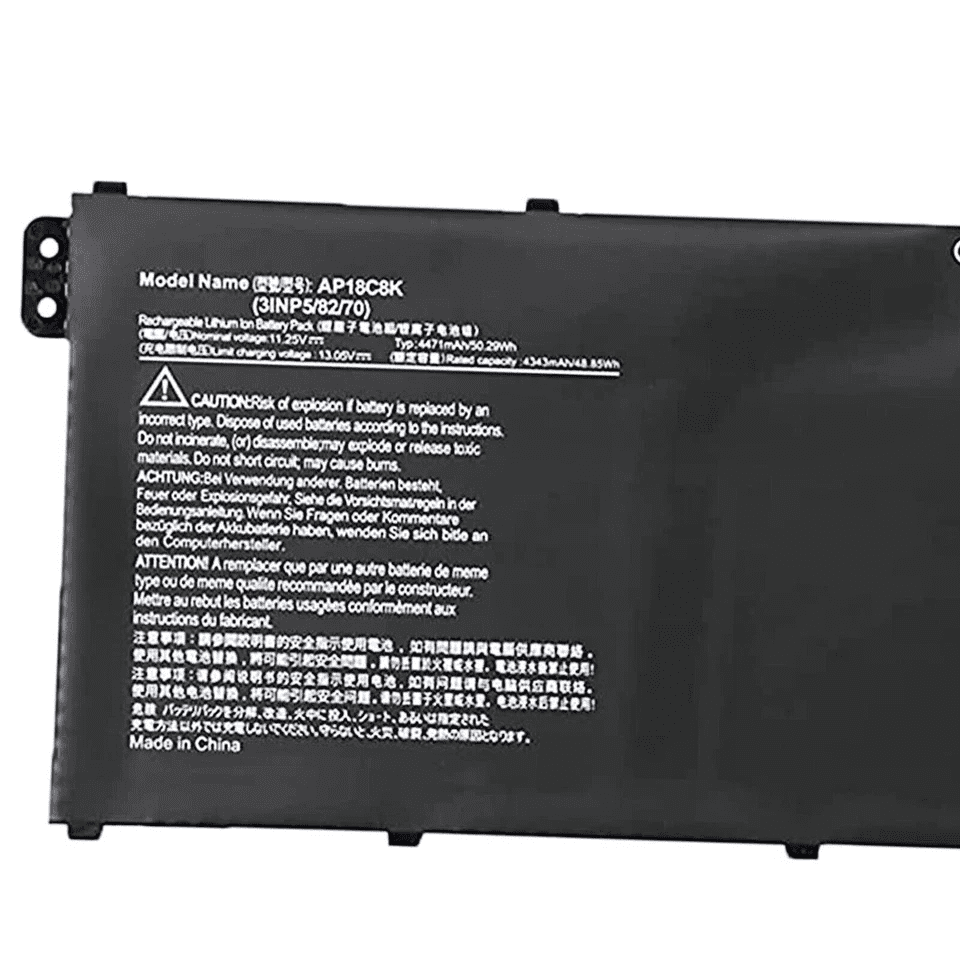 AP18C8K Battery For Acer Chromebook Spin CP713-2W 5 slim A515-43 A515-54 50.29Wh - Walmart.com