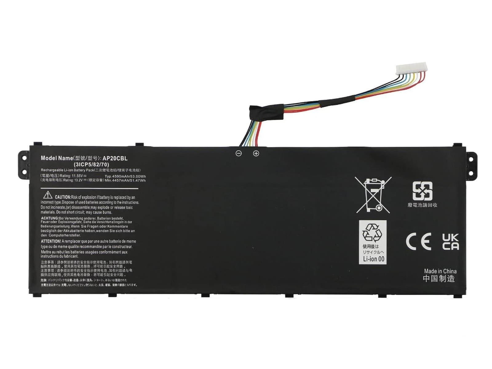 AP20CBL Notebook Replacement Battery for Aspire 5 A515-45 A515-46 ...