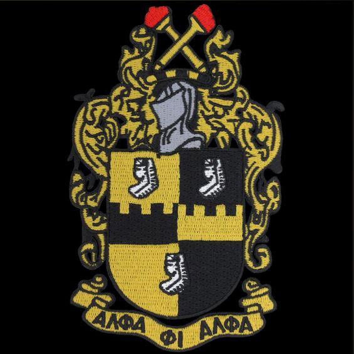 APA 5" Shield Emblem W/Heat Seal Backing - Walmart.com