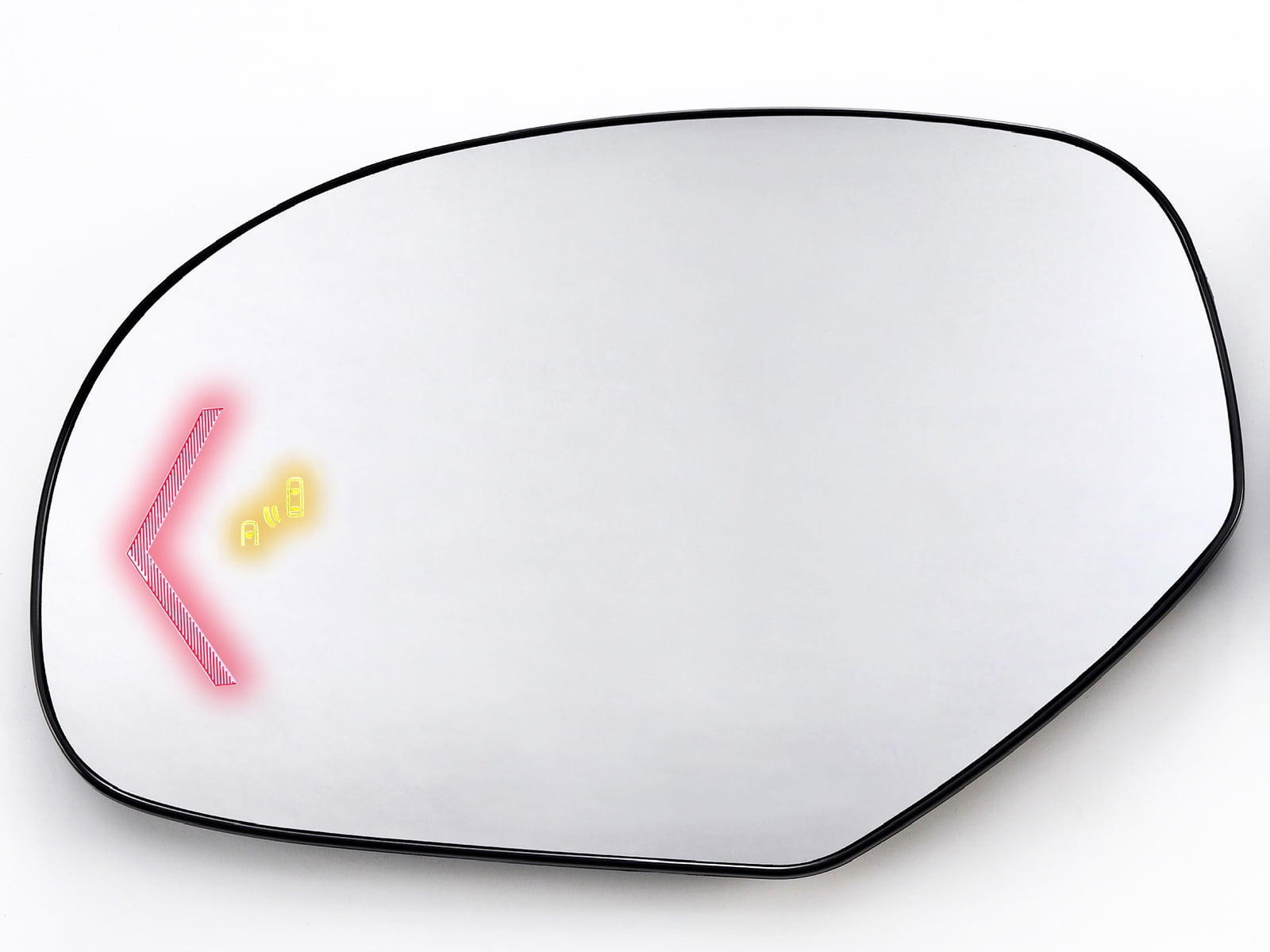 APA Replacement for Exterior Rear View Mirror Glass with Arrow Signal ...