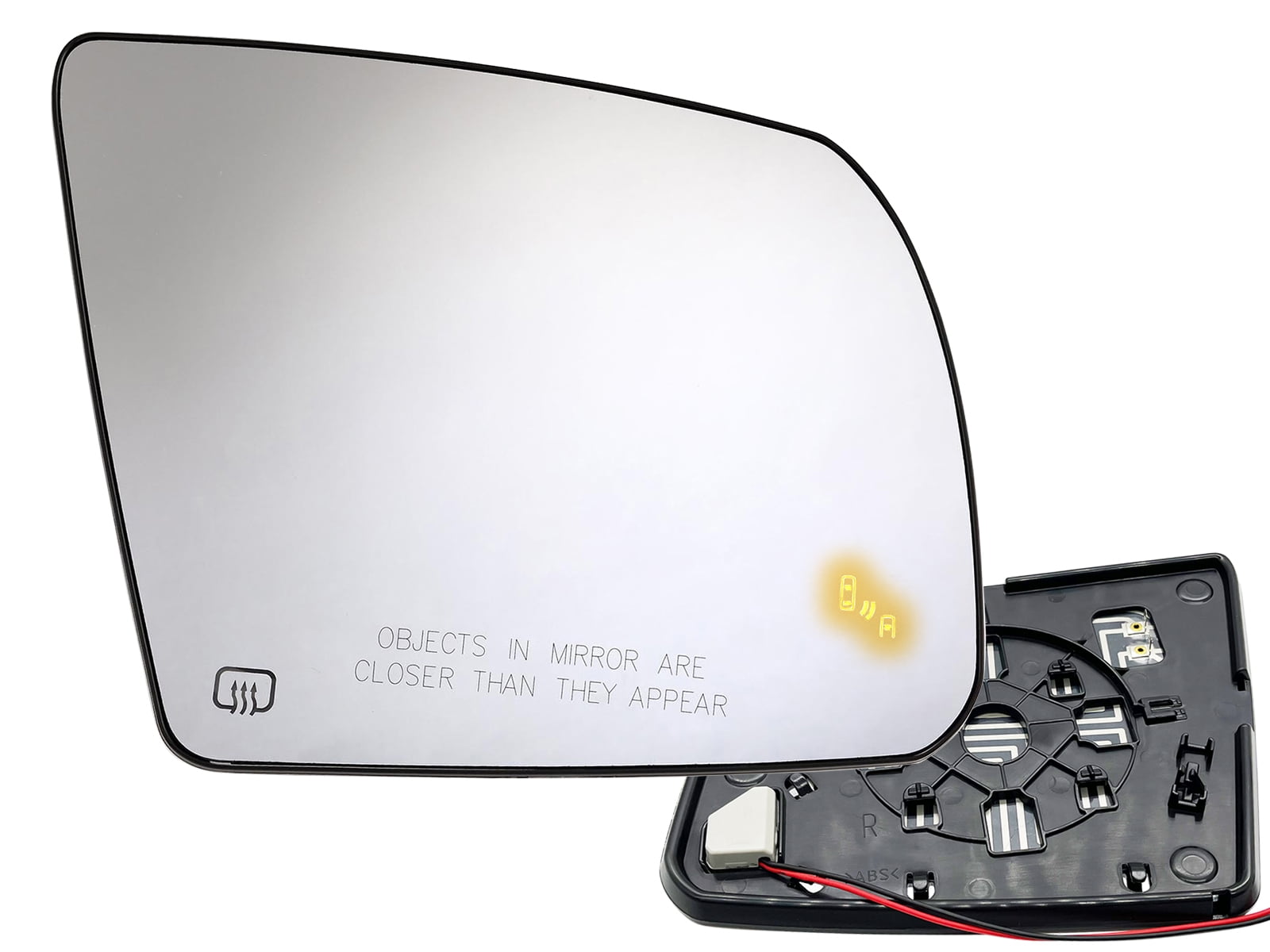 APA Replacement for Exterior Rear View Mirror Glass Power Heated with ...