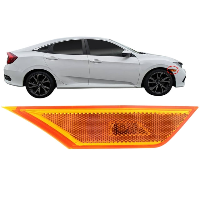 APA Replacement for Front Side Marker Light Assembly 2016 2017 2018 ...