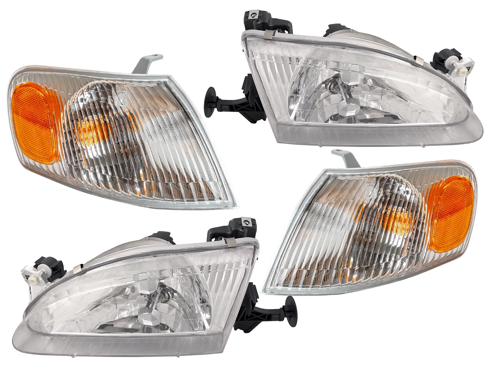 APA Replacement Headlamp Corner Light SET for 1998 1999 2000 Toyota ...