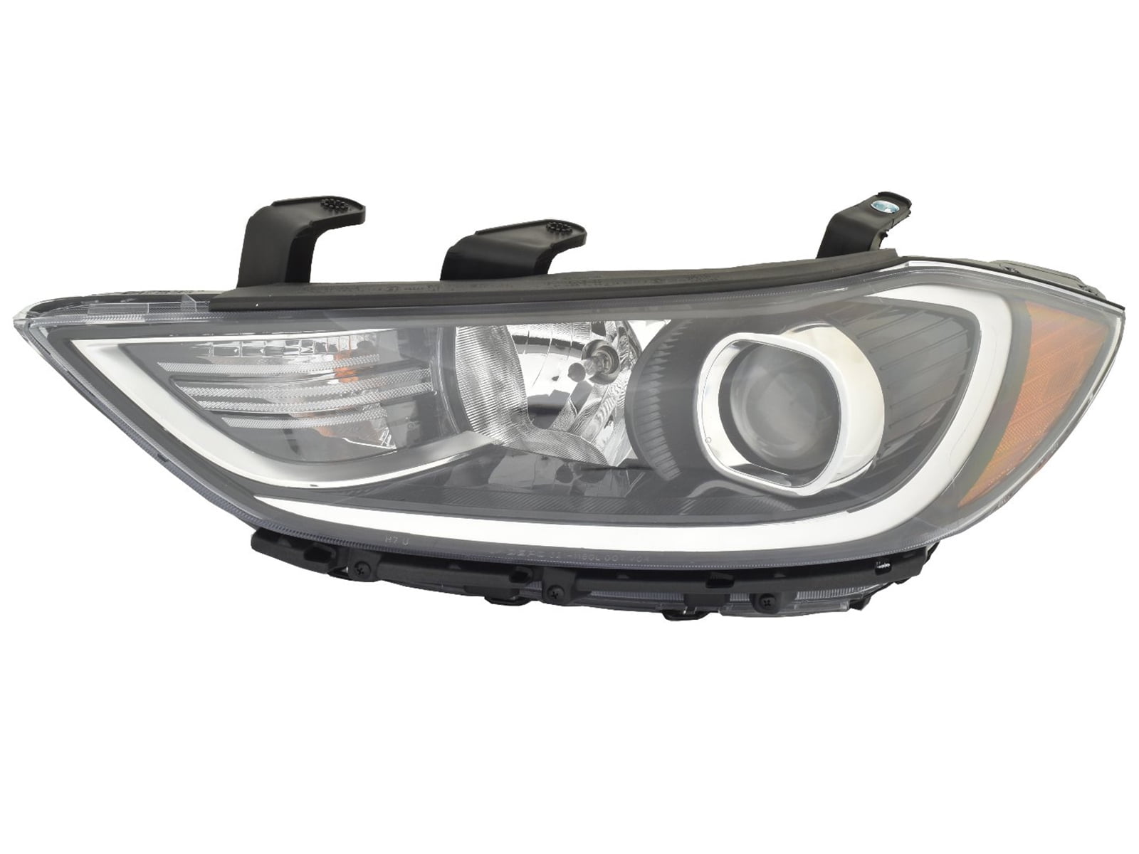 APA Replacement Headlight Headlamp for 2017 2018 Elantra Sedan with ...