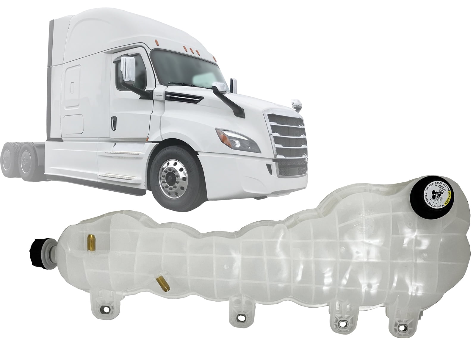 APA Replacement Heavy Duty Coolant Tank Reservoir for 2018 - 2021 ...