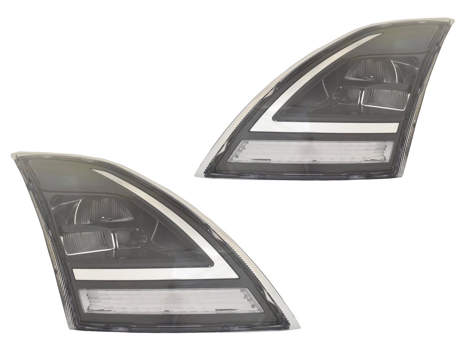 APA Replacement LED Headlamp for New VNL VNR 2018 - 2021 Pair Left and ...