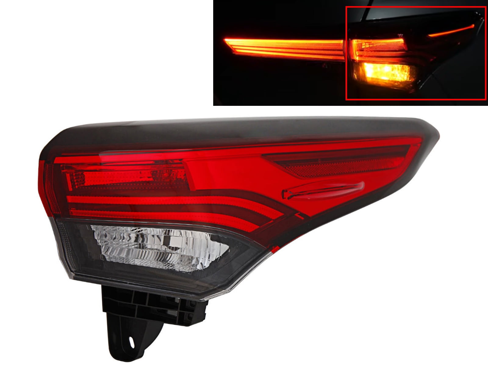 APA Replacement Outer LED Tail Light Rear Lamp for 2020 2021 Highlander ...