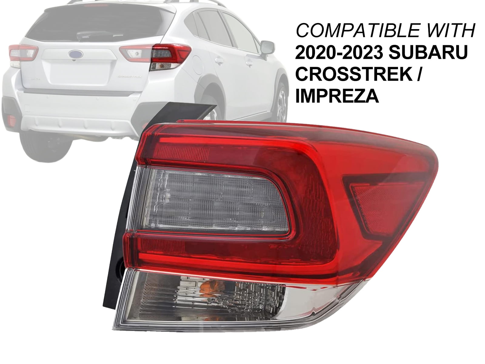 APA Replacement Outer Tail Light Rear Lamp for 2020 2021 2022 Impreza ...