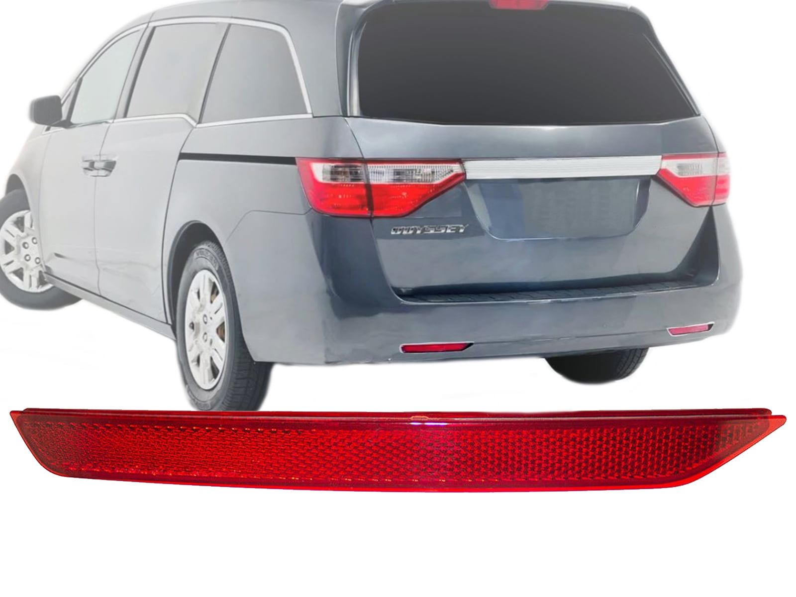 APA Replacement Rear Bumper Reflector for 2011 - 2017 Odyssey Driver ...