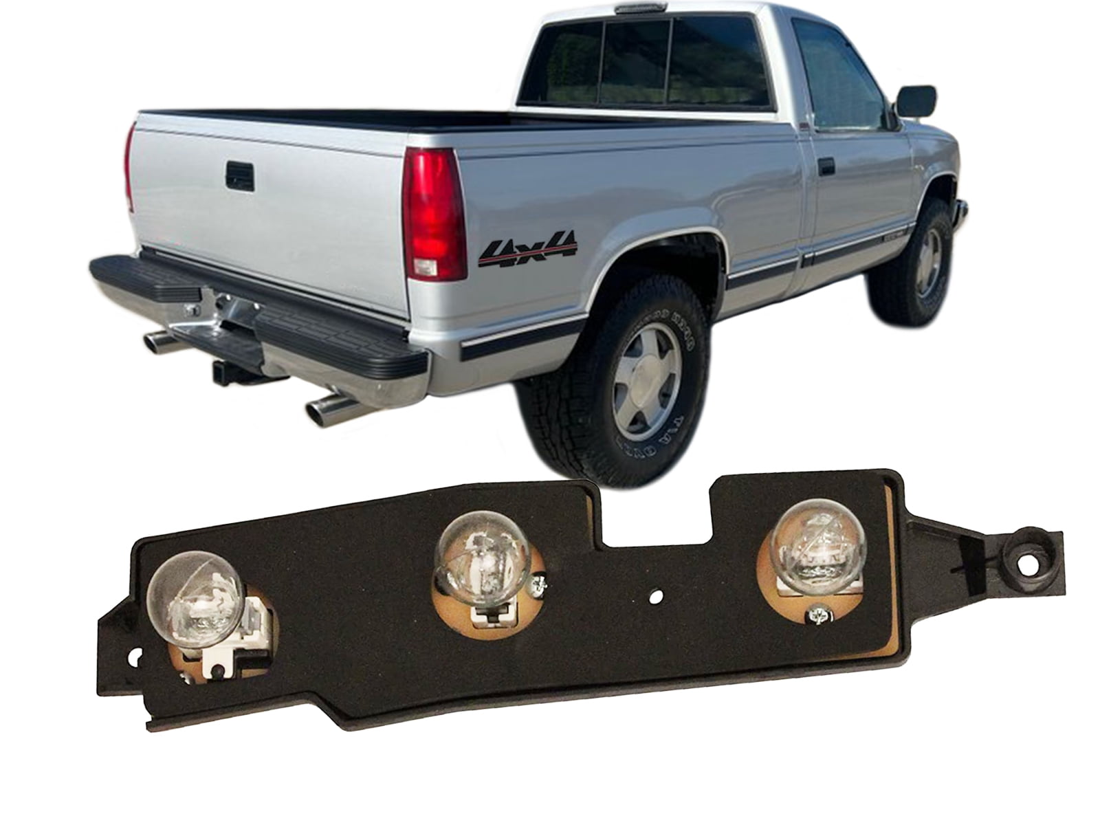 APA Replacement Tail Lamp Connector Plate for 1988 - 2002 C/K Series ...