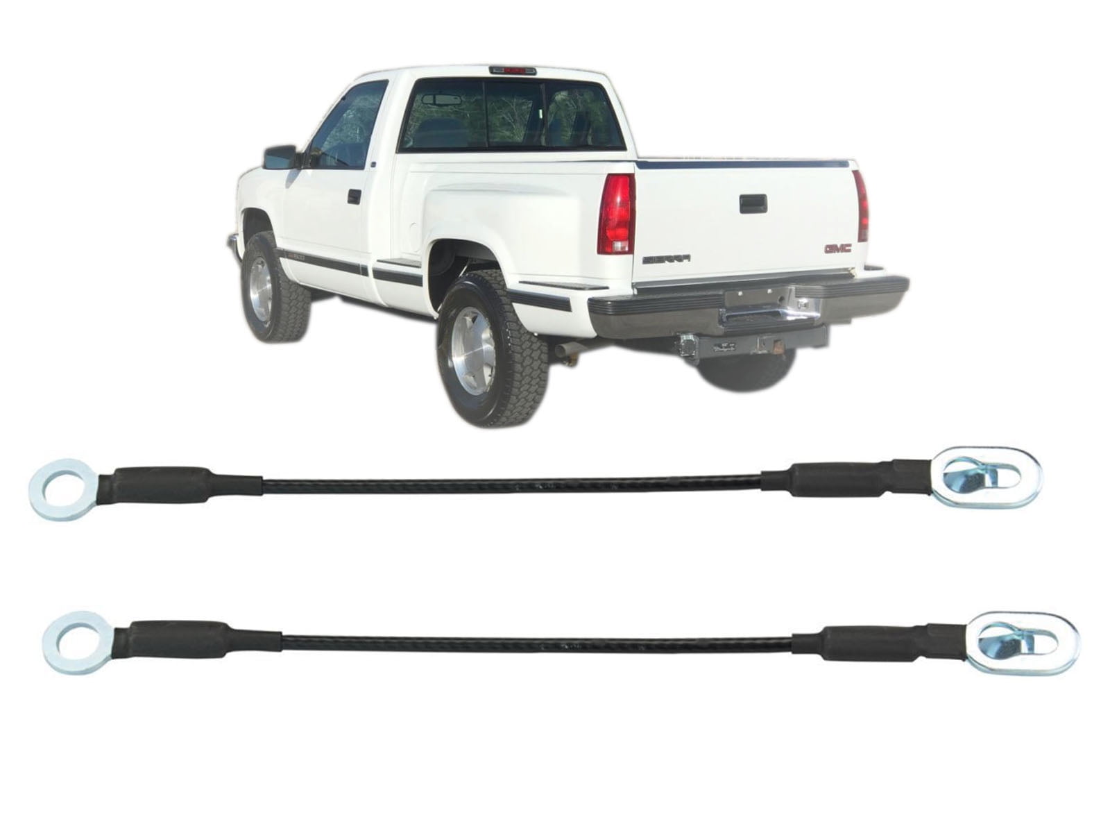 APA Replacement Tailgate Cable for 1988 - 2002 C/K Truck C1500 C2500 ...