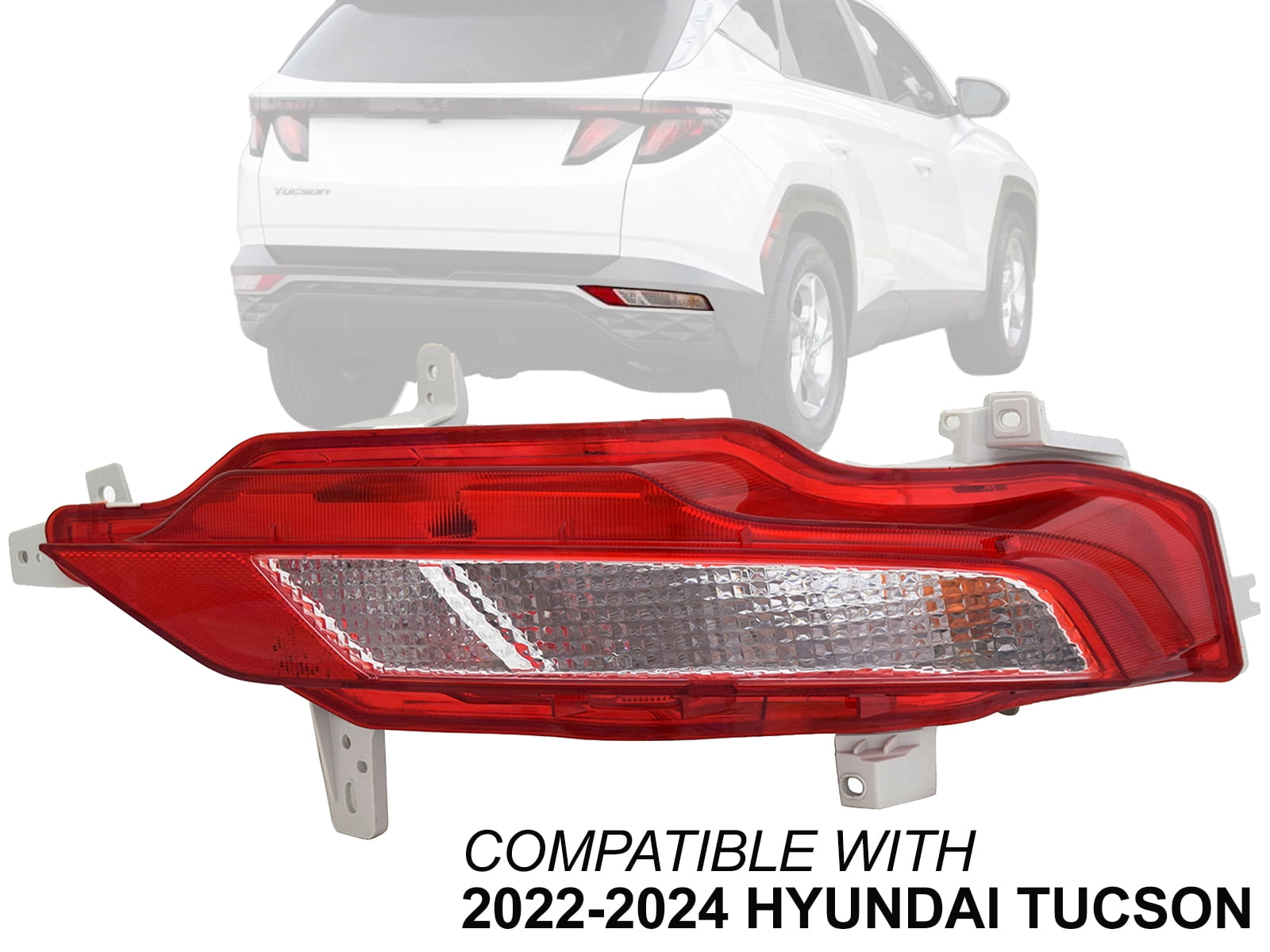 APA Replacement Turn Signal Light Back-Up Lamp for 2022 Tucson with ...