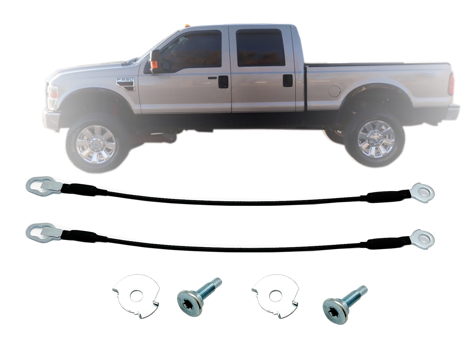 APA Replacement Tailgate Cable Pair 21-1/8'' for 1997-2012 F150 F250 ...
