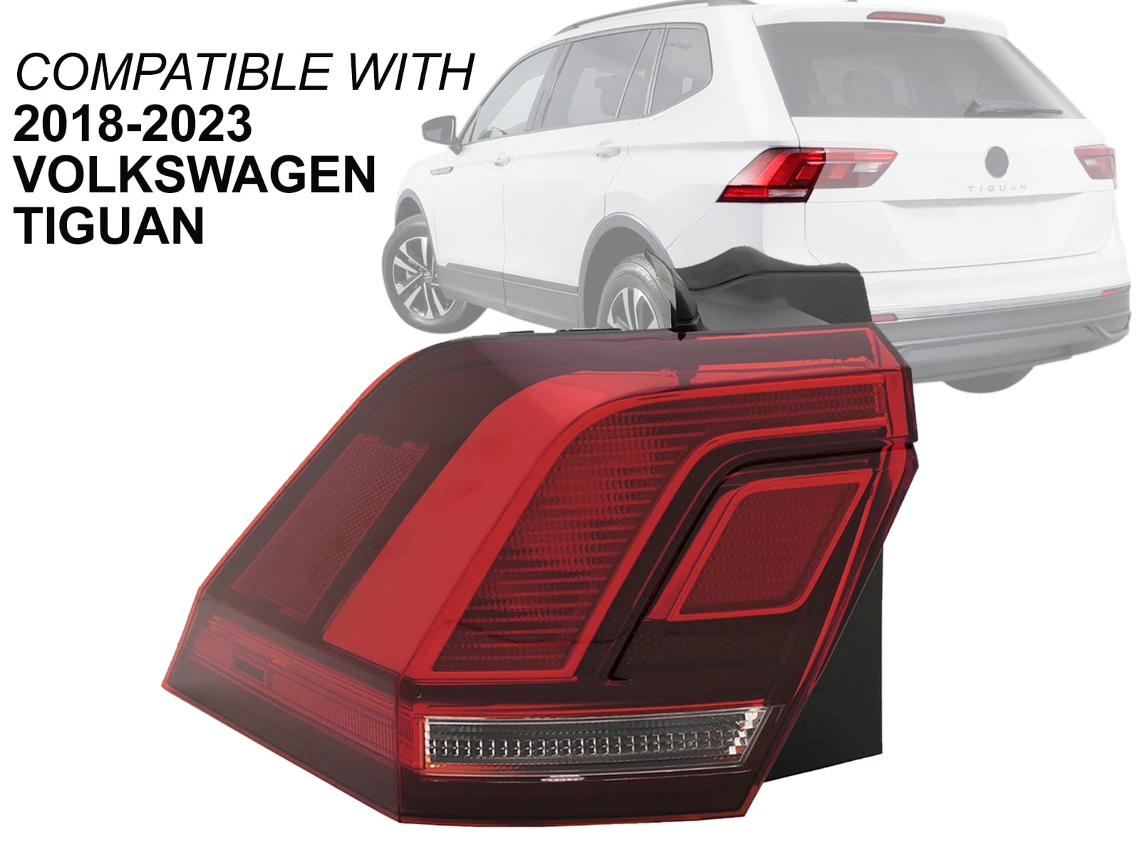 APA Replacement for LED Rear Lamp 2018 2019 2020 2021 2022 2023 Tiguan ...