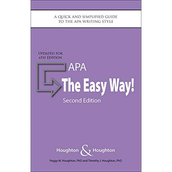 Pre-Owned Apa: The Easy Way: A Quick and Simplified Guide to the APA ...