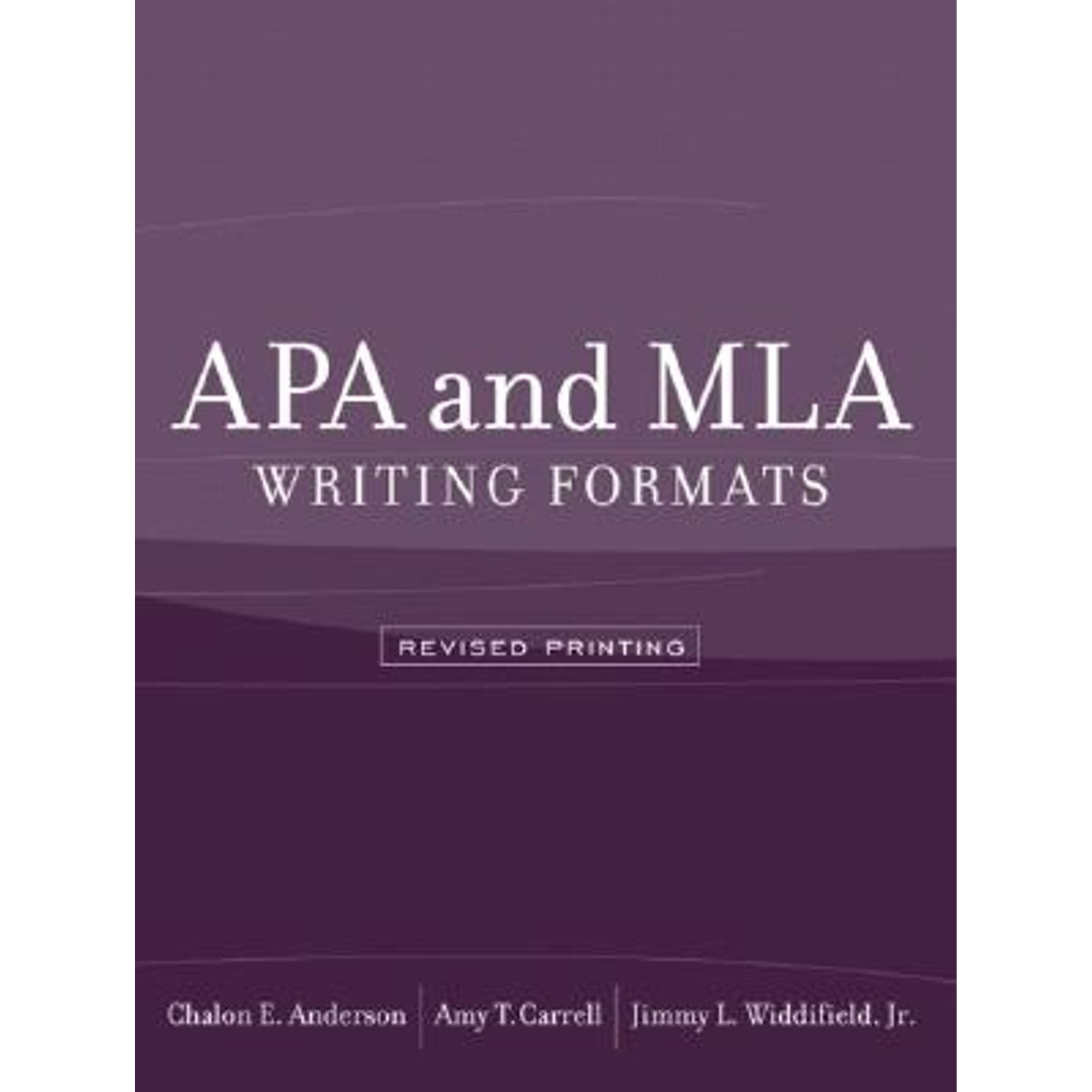 Pre-Owned APA and MLA Writing Formats (Paperback) 9780205424375 ...