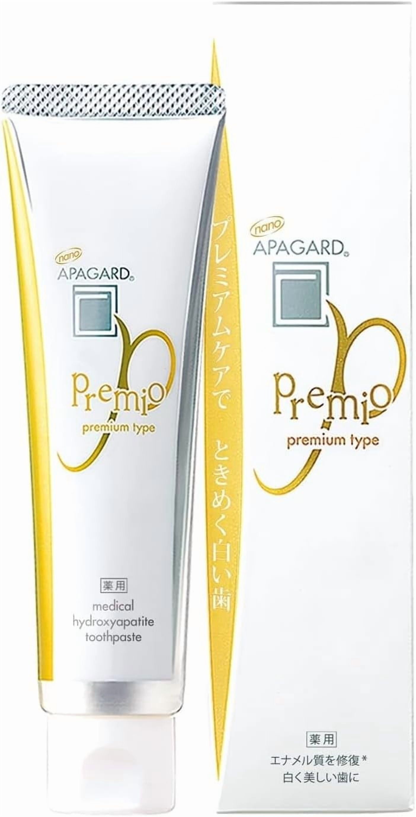 APAGARD PREMIO Professional-Grade HAP Toothpaste for Natural Whitening ...