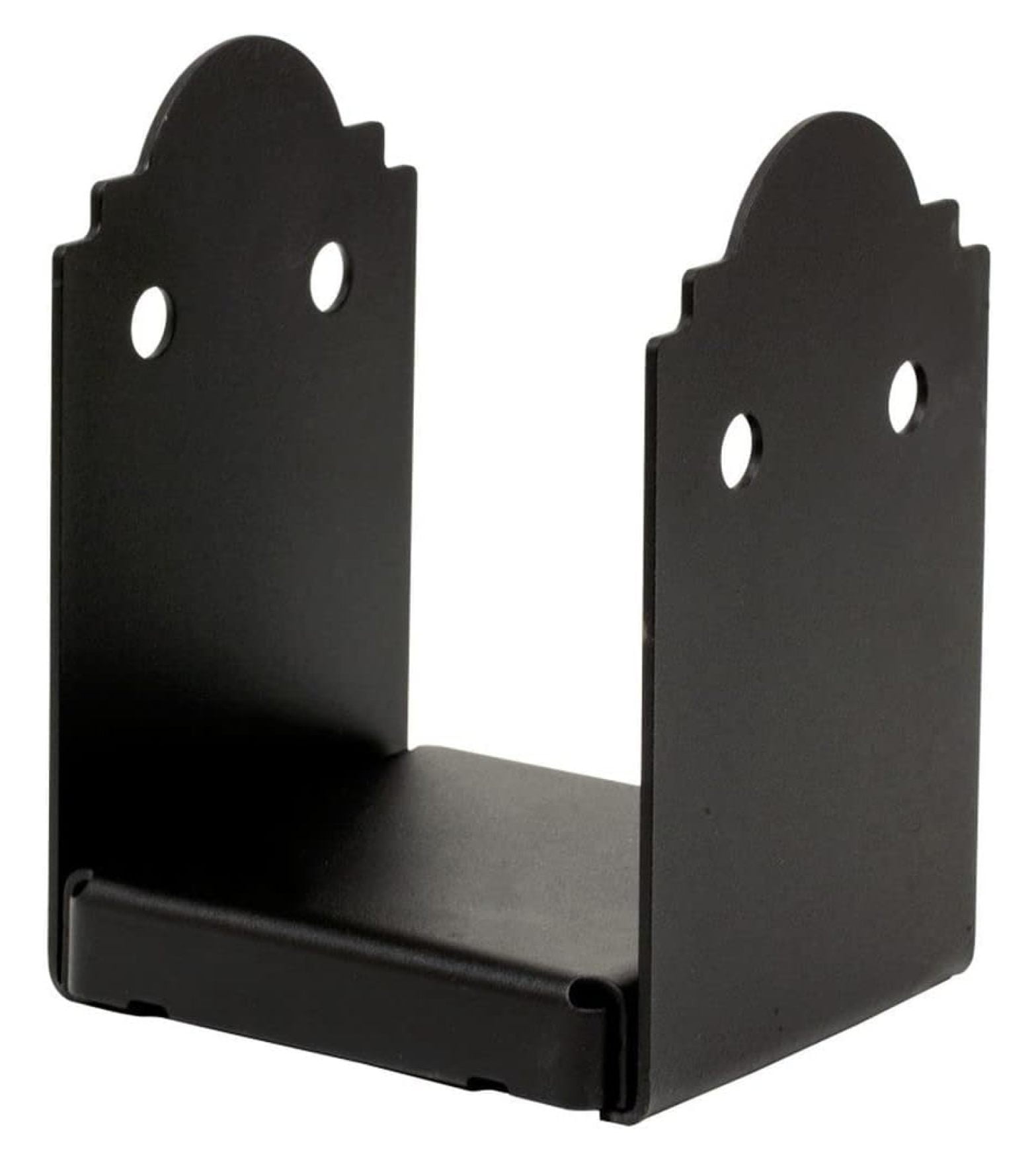 APB66 Outdoor Accents Mission Collection ZMAX, Black Powder-Coated Post ...