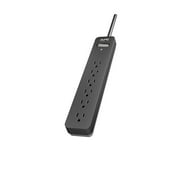 APC 6-Outlet Surge Protector 1080 Joules, SurgeArrest Essential (PE66W ...