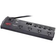 APC 8-Outlet Surge Protector 2525 Joules with Telephone and DSL ...